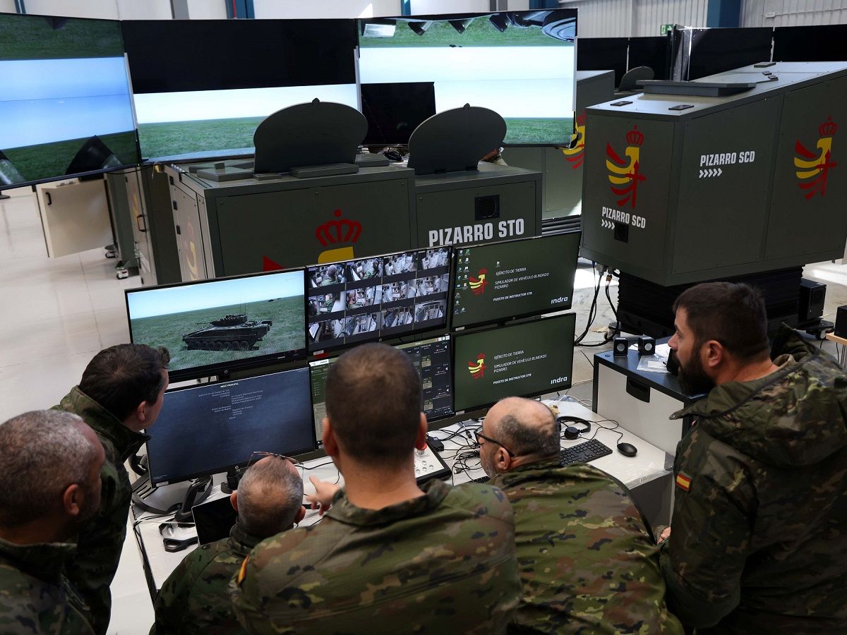 Indra Creates Armored Vehicle Tactical Training Network | Halldale Group